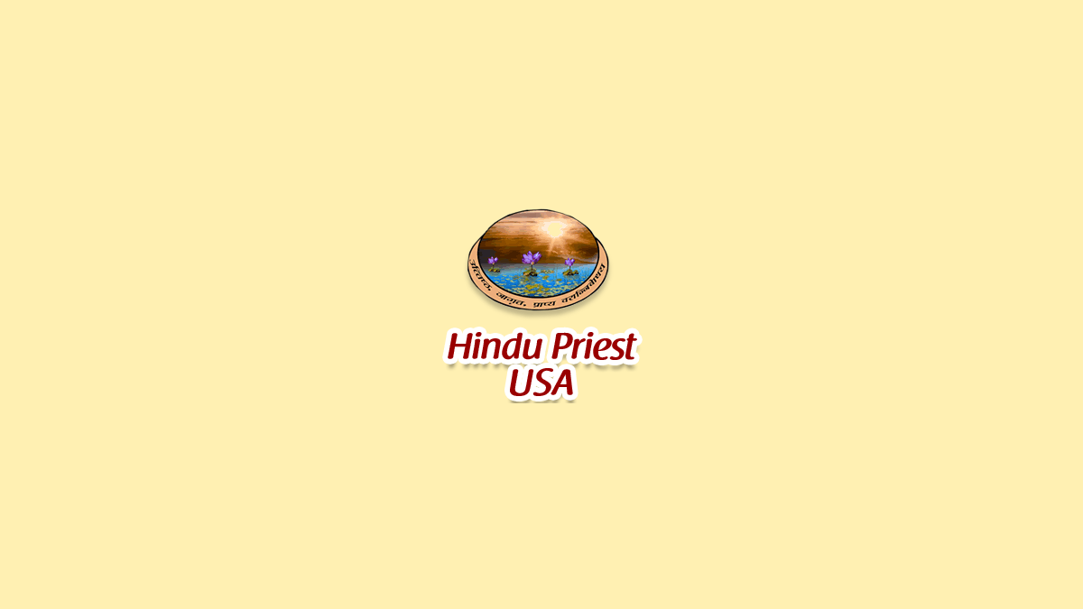 Hindu Priest USA | Our Spiritual and Religious Leader Acharyaji Krishna ...